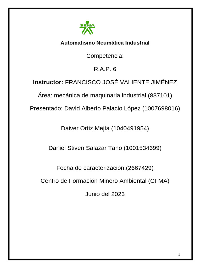 Automatización con Neumática Industrial | PDF | Solenoide | Neumática