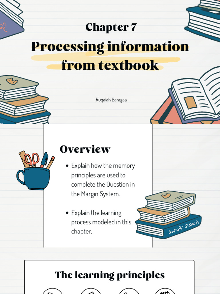 Chapter 7 - Processing Information From Textbook | PDF