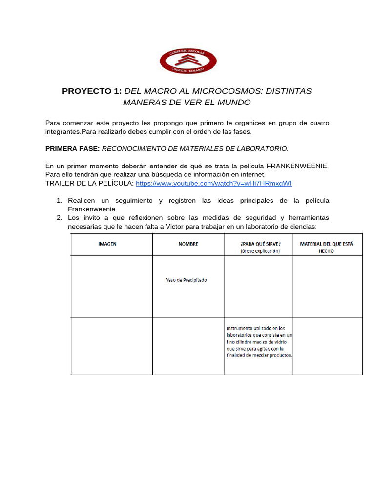 PROYECTO_1_LAB_CS_NAT_5-1 | PDF | Laboratorios