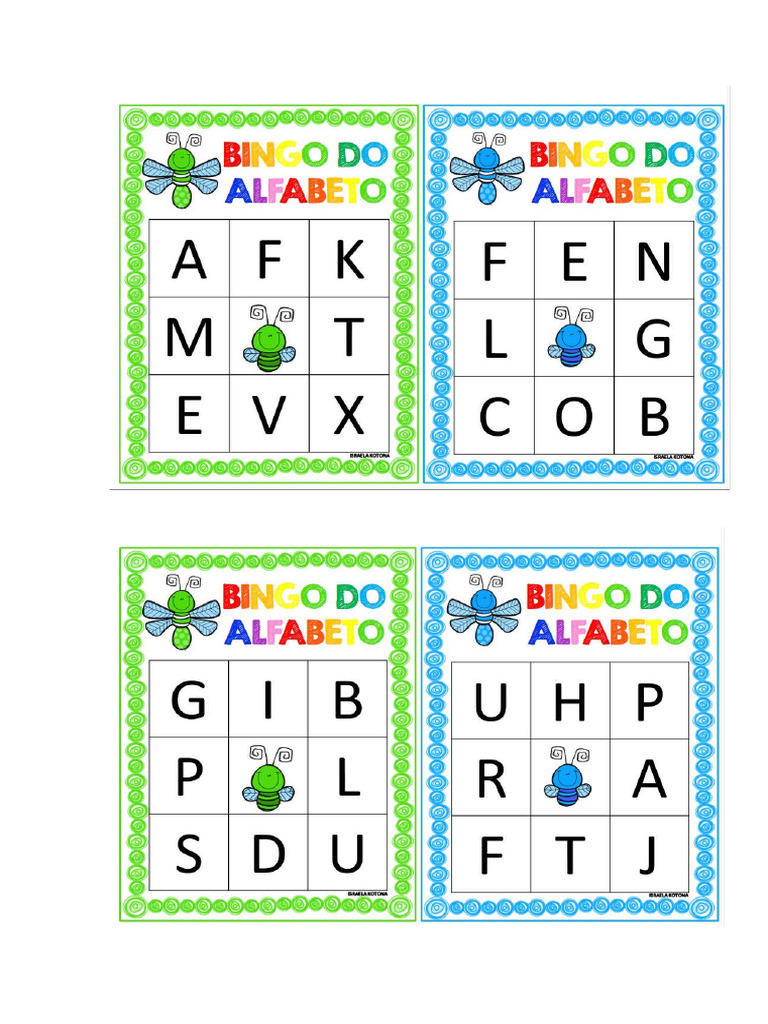 Cartelas de Bindo | PDF