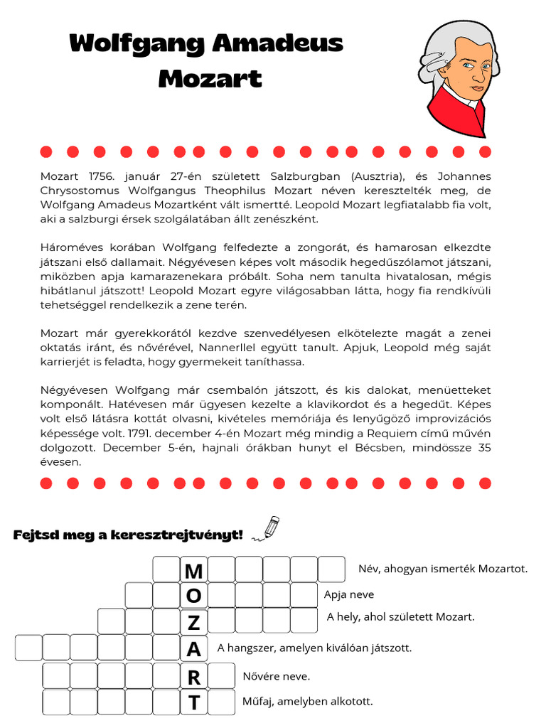 Wolfgang Amadeus Mozart | PDF