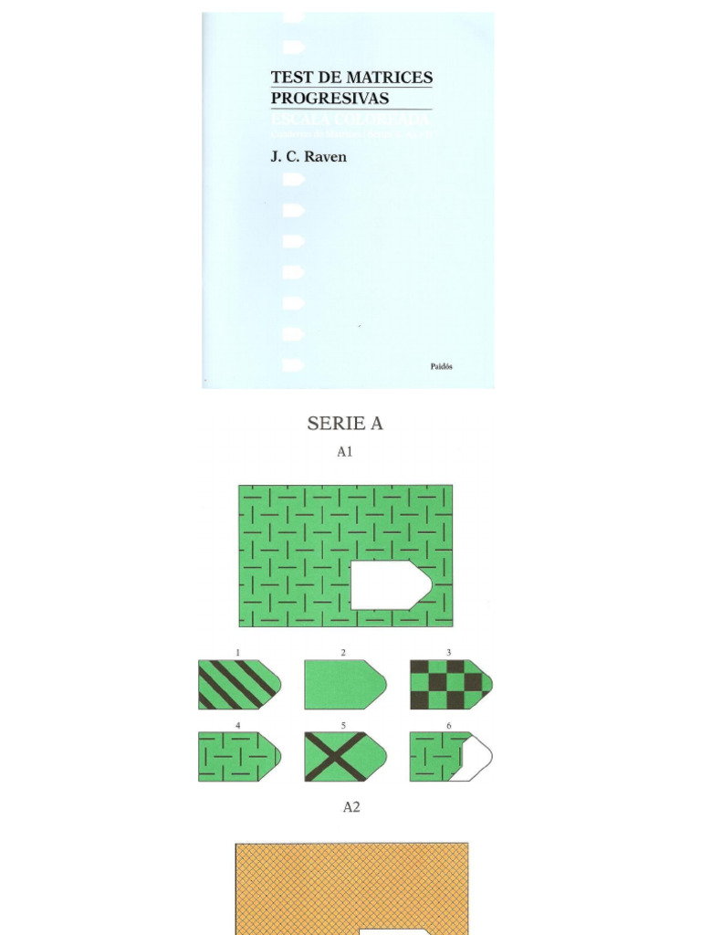 Raven, Escala Coloreada-láminas | PDF