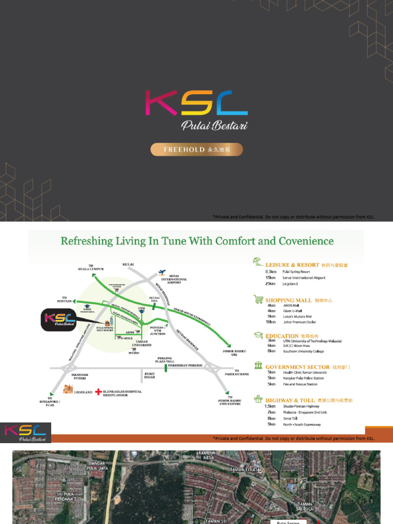 Pulai Bestari (Ph3) Sales Kit | PDF | Houses