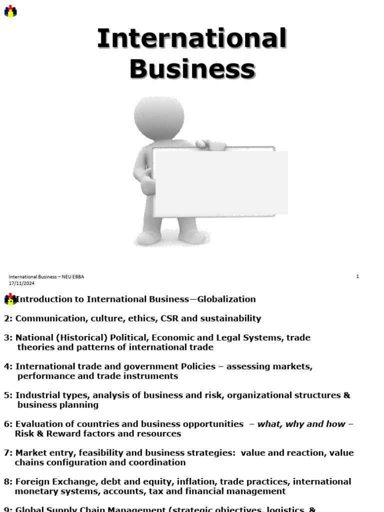 L1 For Students - Compressed | PDF | Multinational Corporation | Globalization