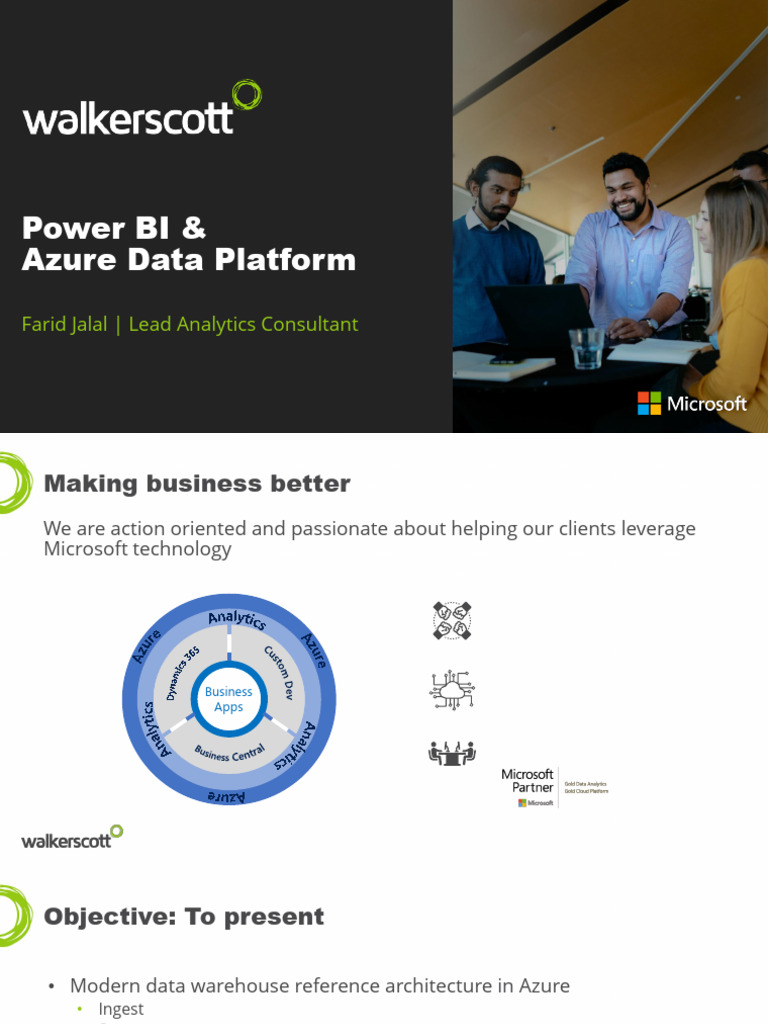 Power BI Azure Data Platform | PDF | Cloud Computing | Microsoft Azure