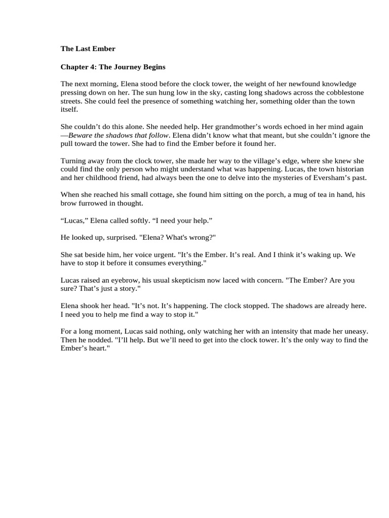 The Last Ember - Chapter 4 | PDF