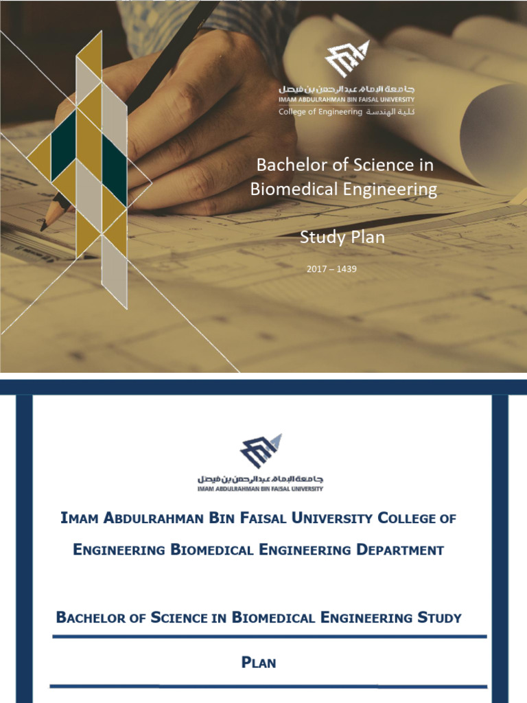 Biomedical Engineering Program Study Plan | PDF | Chemistry | Integral