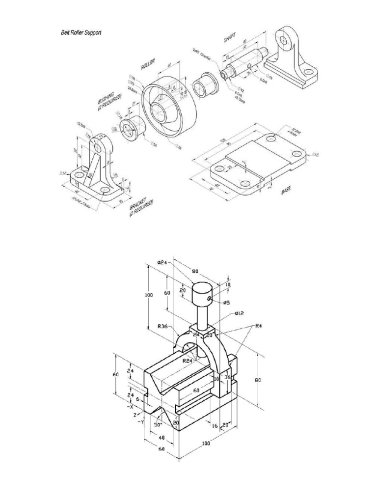 Soal 3D Assembly - Basic | PDF