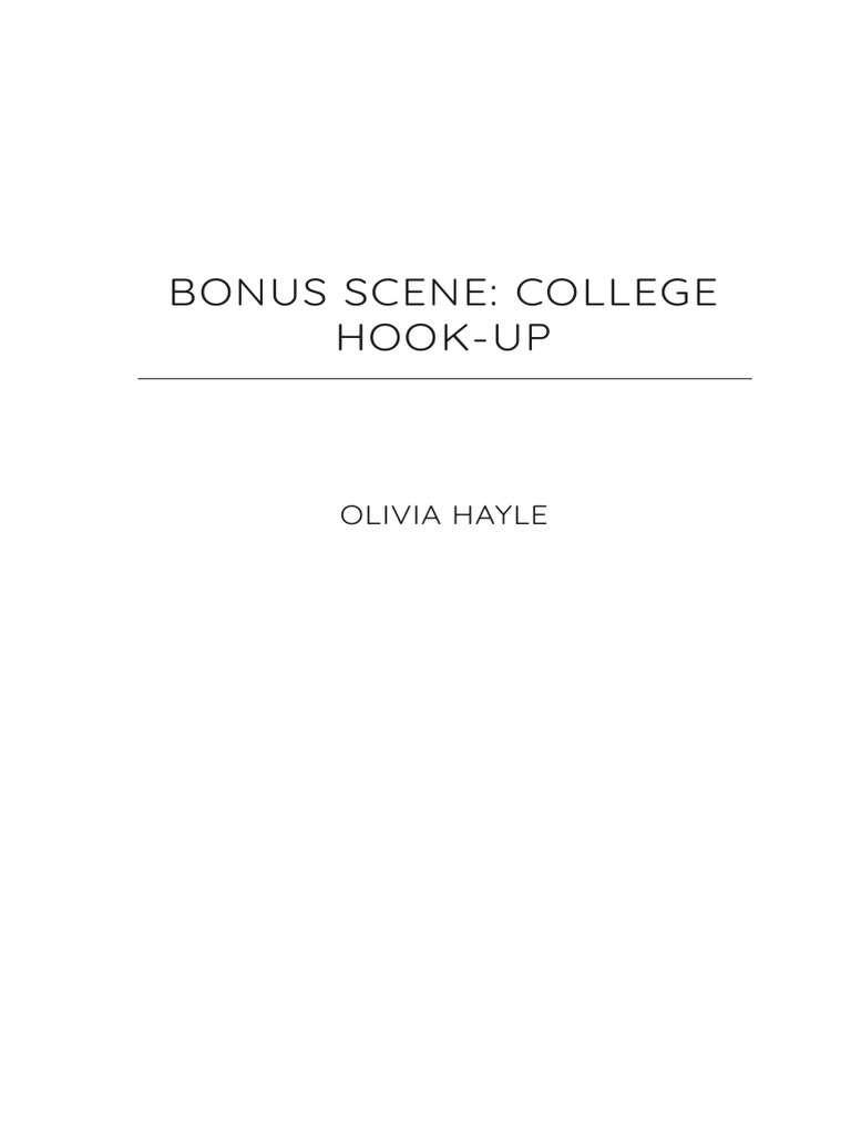BEF Bonus Scene - Olivia Hayle | PDF | Lip