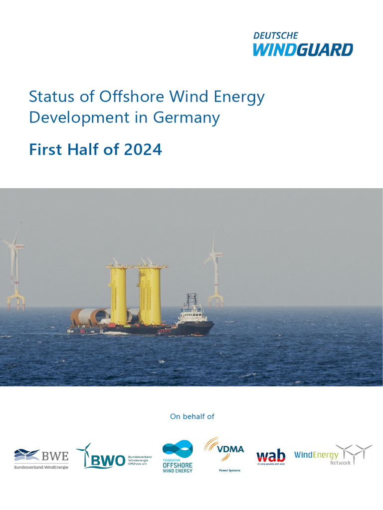 Status of Offshore Wind Energy Development First Half 2024 Final | PDF ...