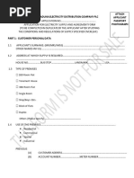 KPLC Application Form | PDF