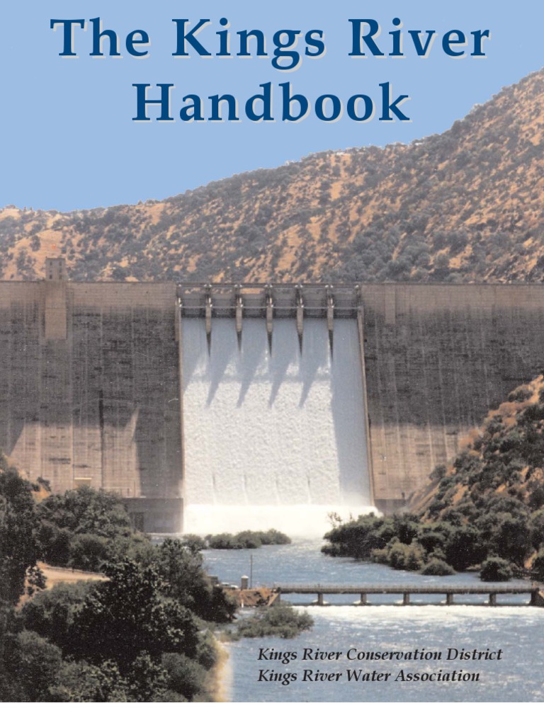 Kings River Water Management Handbook | PDF | Water Right | Dam
