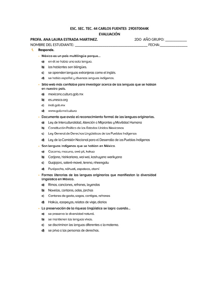 EXAMEN PROYECTO 1 | PDF