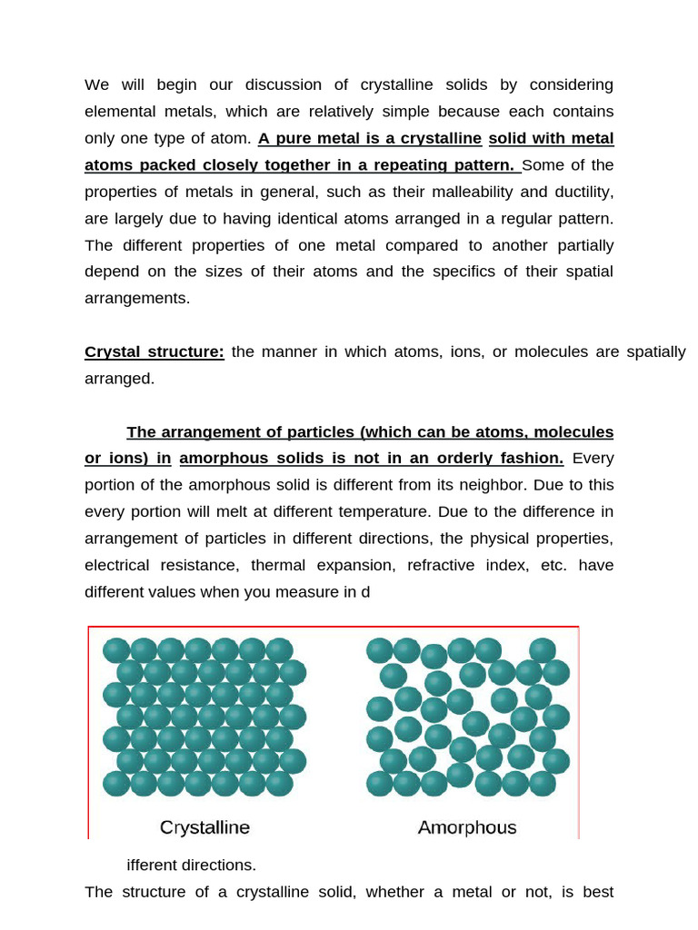 Materials Science Topics | PDF | Crystallite | Solid