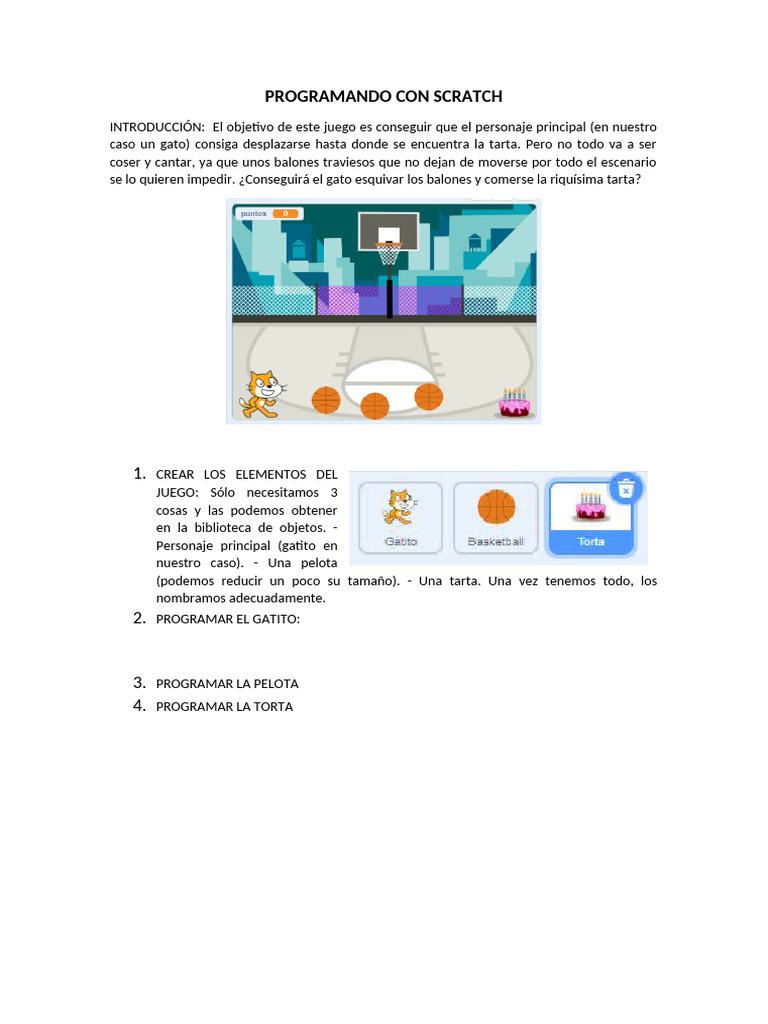 PROGRAMANDO CON SCRATCH 5to grado | PDF