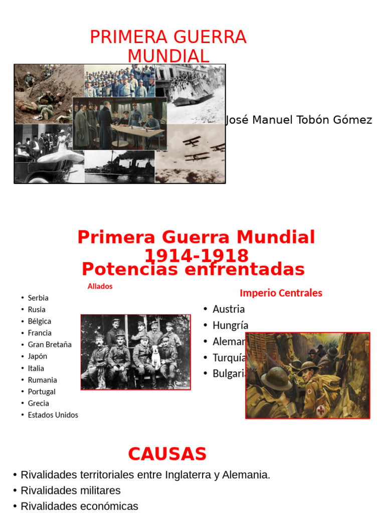 Primera Guerra Mundial | PDF