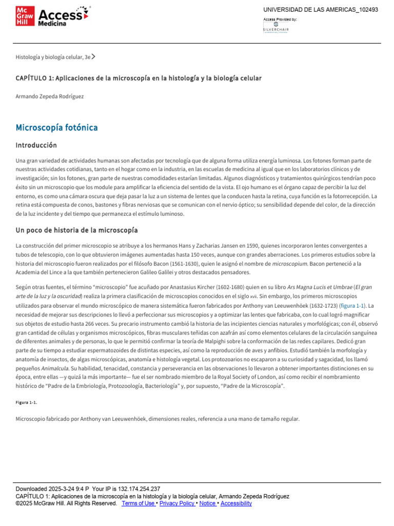 Aplicaciones de la microscopía celular | PDF | Resolución angular | Óptica