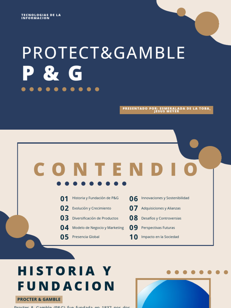 P&G | PDF | Procter & Gamble | Economias
