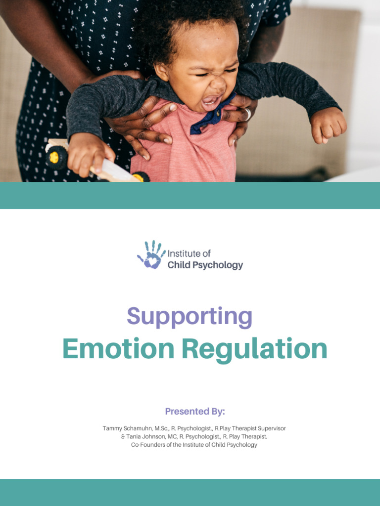 Fostering Emotion Regulation | PDF | Attachment Theory | Emotions