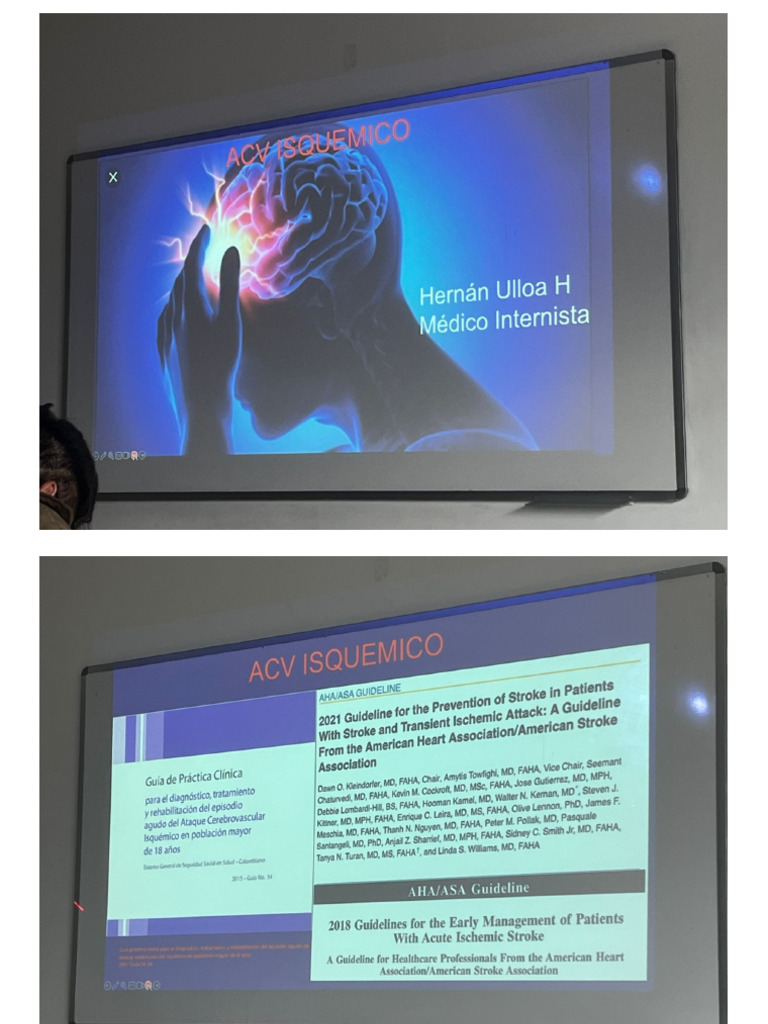 ACV | PDF | Carrera | Emergencias Médicas