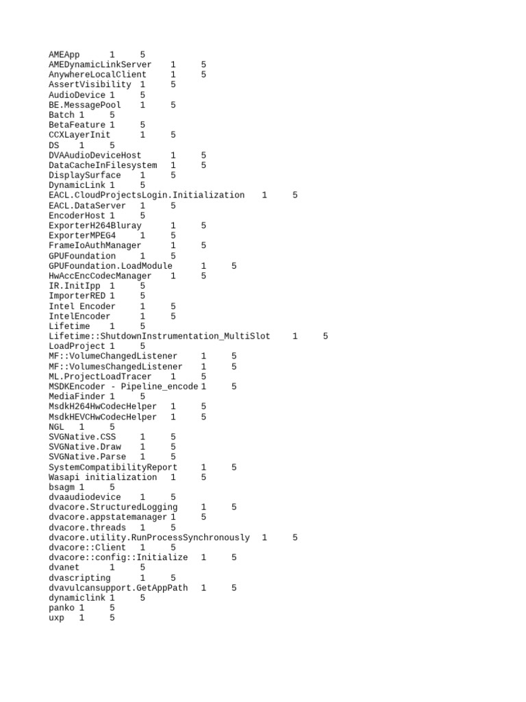 Trace Database | PDF
