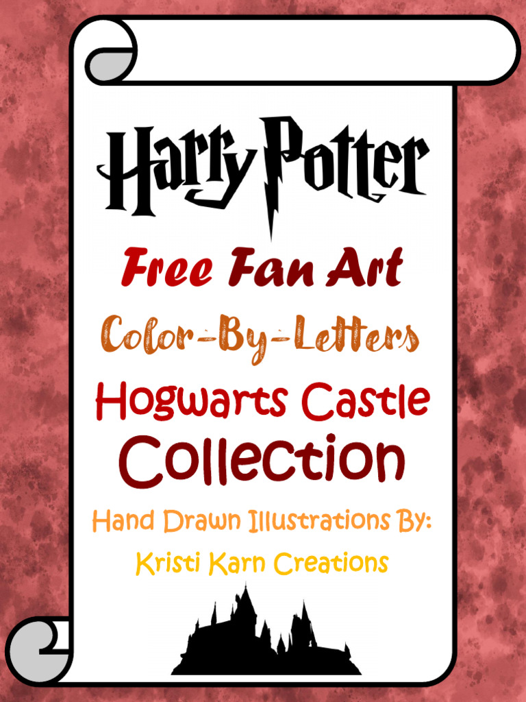 Color-By-Letters: Fan Art | PDF | Harry Potter | Mythography