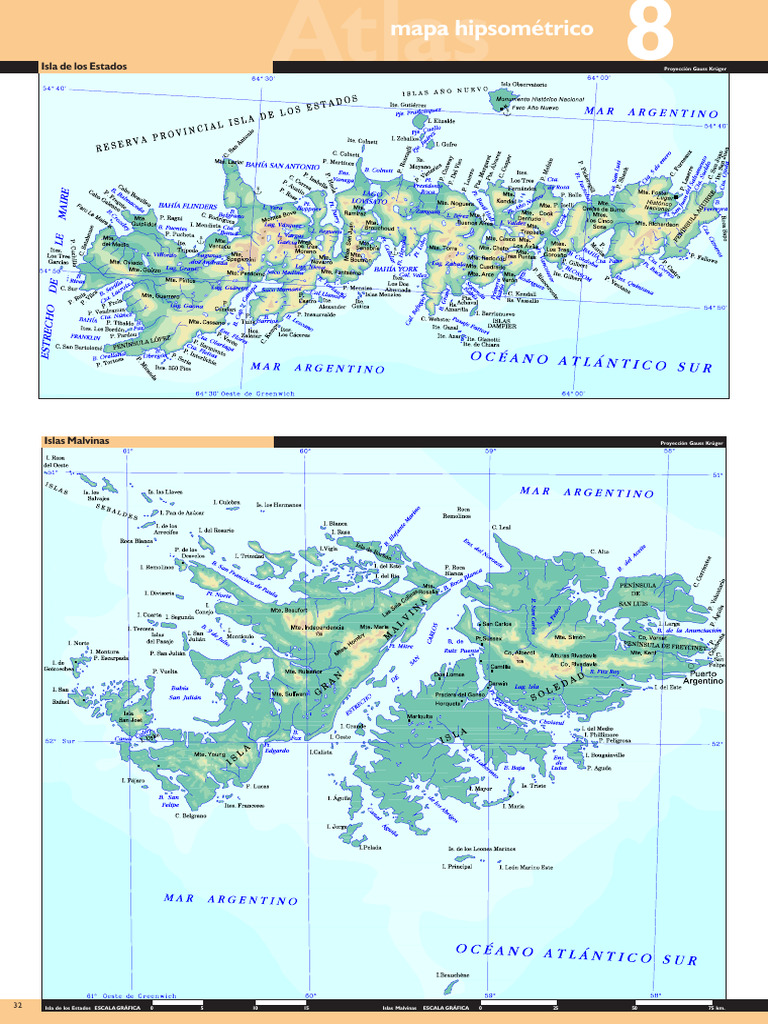27 Atlas Tdf Estados Malvinas | PDF