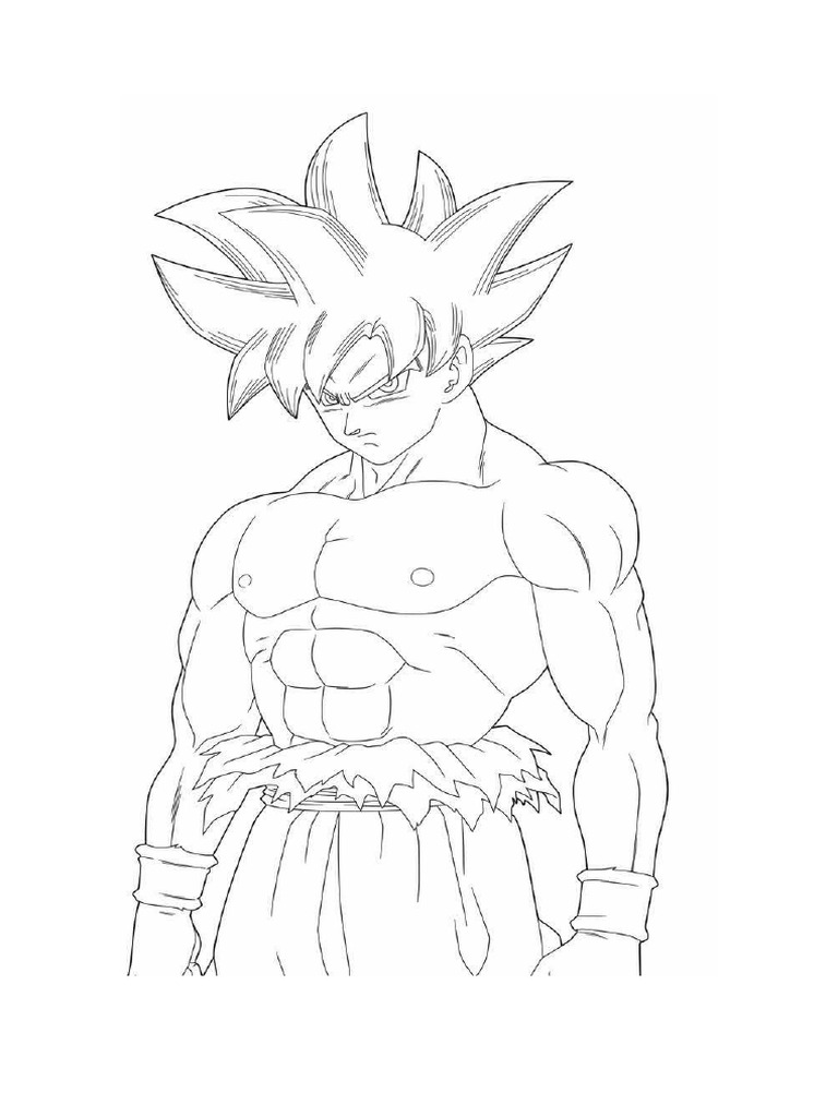 Goku Colorear | PDF