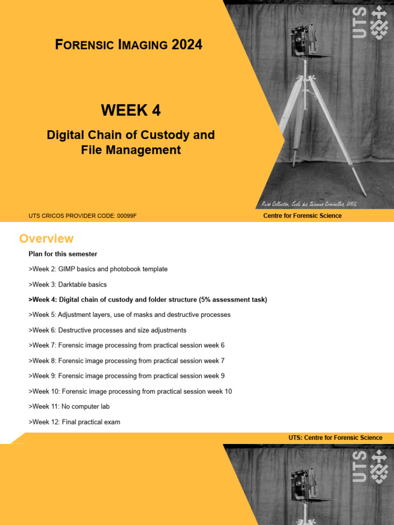Digital Chain of Custody in Forensics | PDF | Computer File | Computing