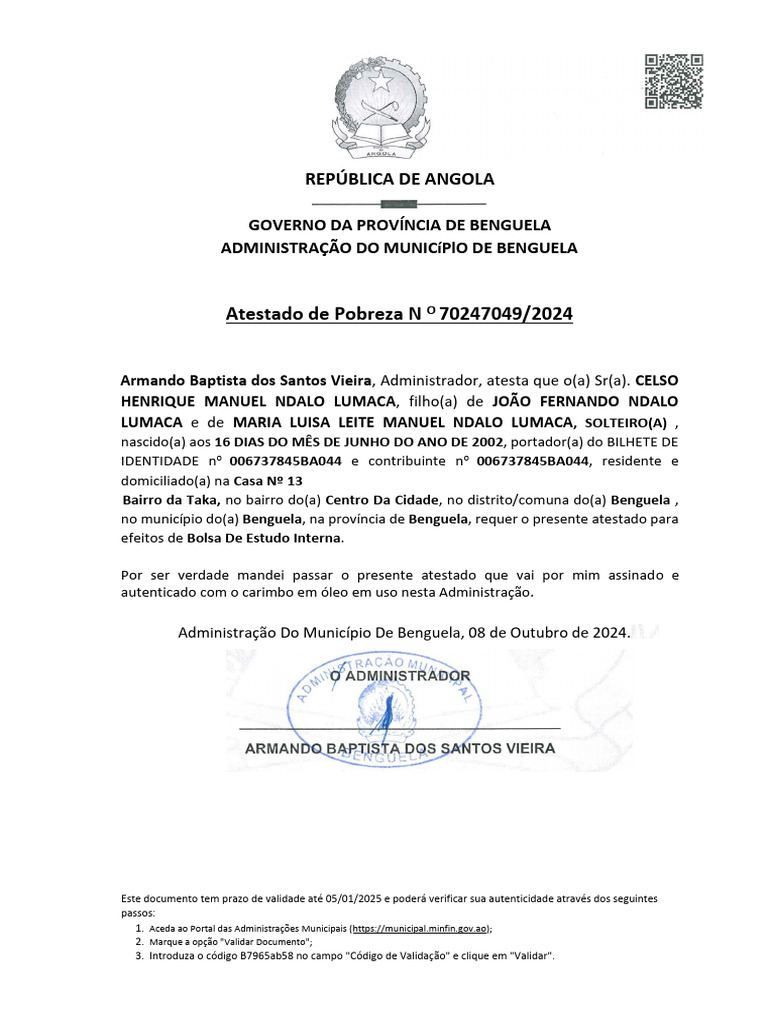 Atestado | PDF