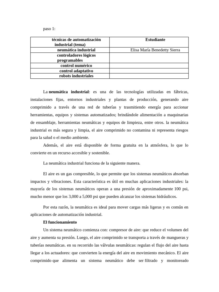 Neumatica Industrial | PDF | Neumático | Neumática