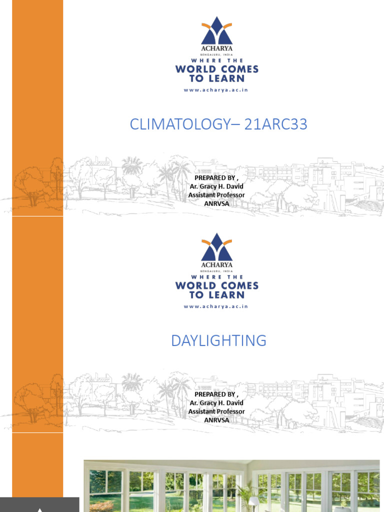 Module 4 - Daylighting | PDF