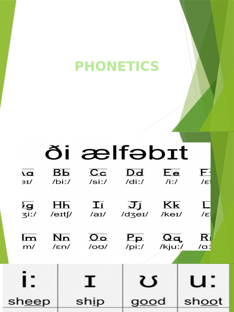 Phonetics | PDF