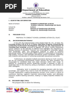 Training Proposal For Annual School Based Learning Action Cell Slac Sessions For Sy 2024 2025 ...