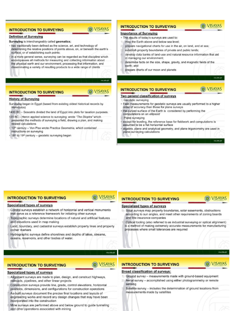 Forest Engineering and Surveying | PDF