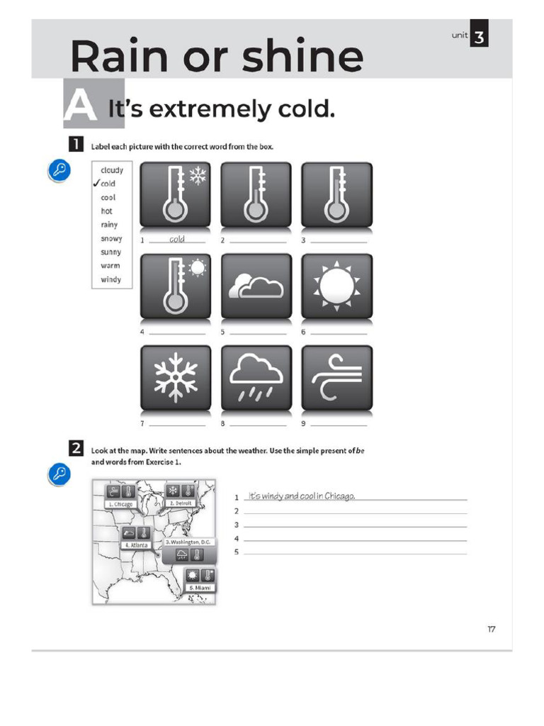 WORKBOOK UNIT 3 (2a) | PDF