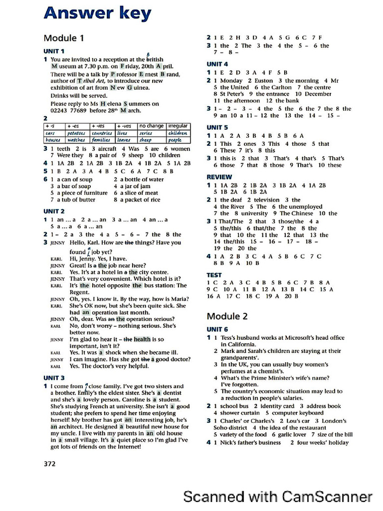 My grammar lab answer key | PDF