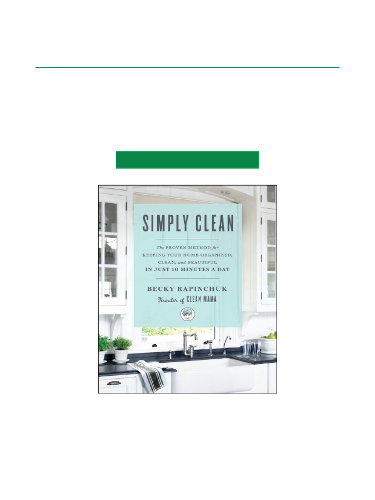 Most Reviewed Simply Clean The Proven Method For Keeping Your Home ...