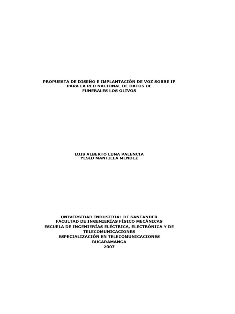 Voz Ip Implementacion | PDF | Red de computadoras | Servidor proxy