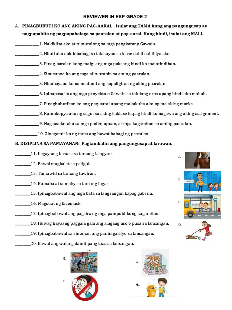 Grade2 Reviewer | PDF