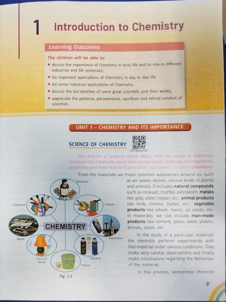 Introduction To Chemistry | PDF | Fibers | Chemical Elements