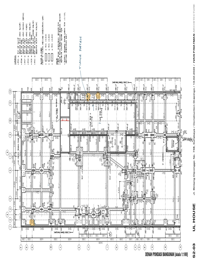 Construction Drawings for UL House | PDF