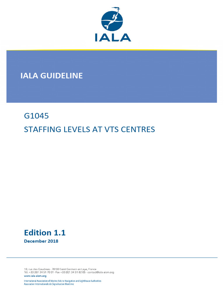 1045 Ed1.1 Staffing Levels at VTS Centres - Dec2018 | PDF | User ...