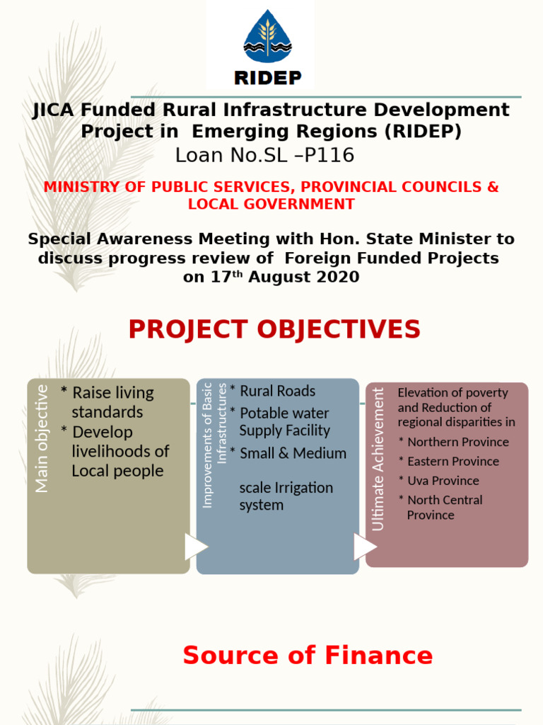 Hon - State Minister-Presentation (17.08.2020) - Final | PDF | Fresh ...