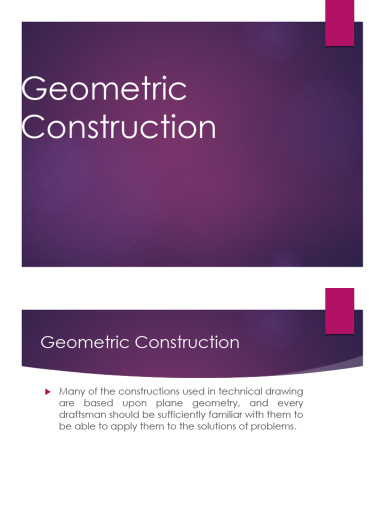 4 - Geometric Construction | PDF | Circle | Triangle