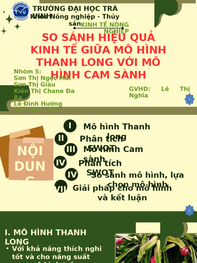 NHÓM 5 - So Sánh Mô Hình KTNN | PDF