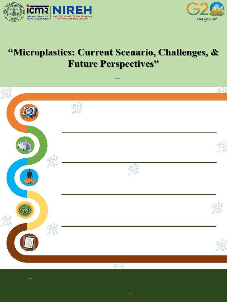 National Seminar on Microplastics 2023 | PDF | Environmental Monitoring ...