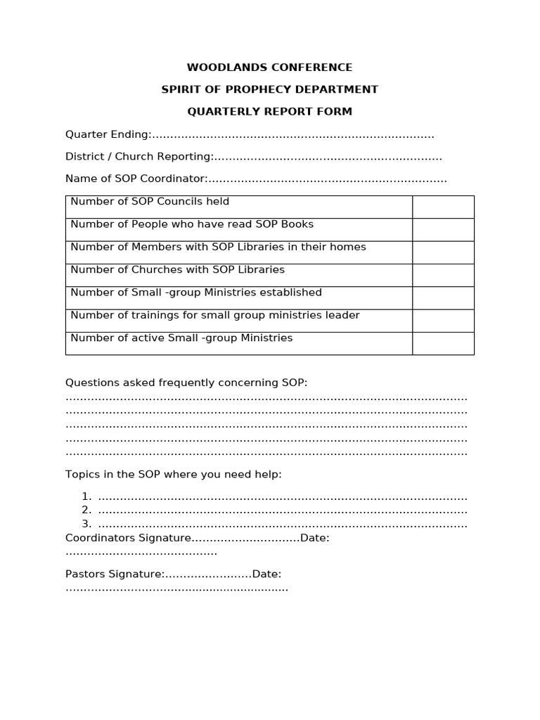 SoP Conference Report | PDF