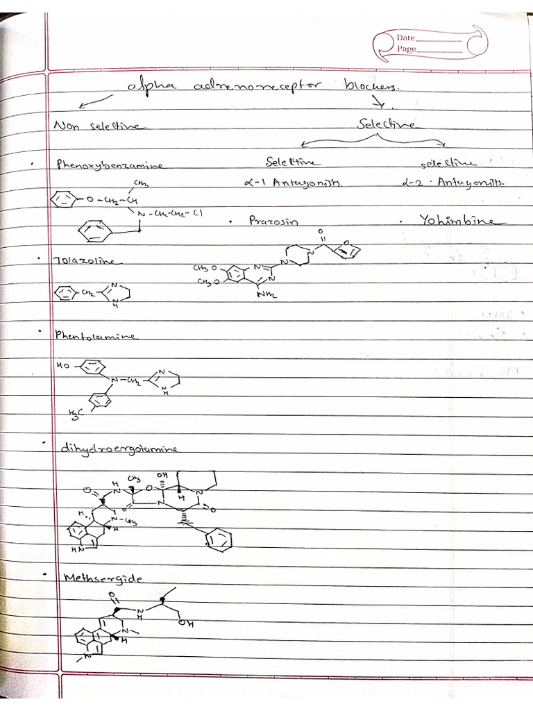 Medchem Charts (2nd Sessional) | PDF