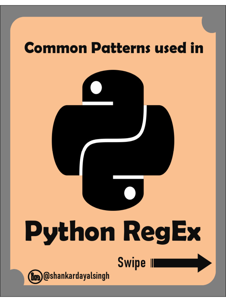 Python_RegEx_Patterns_1687630938 | PDF